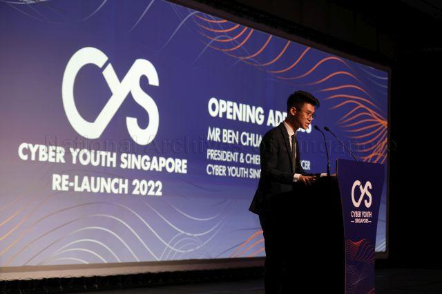 Taken at: Re-Launch of Cyber Youth Singapore (CYS) 2022