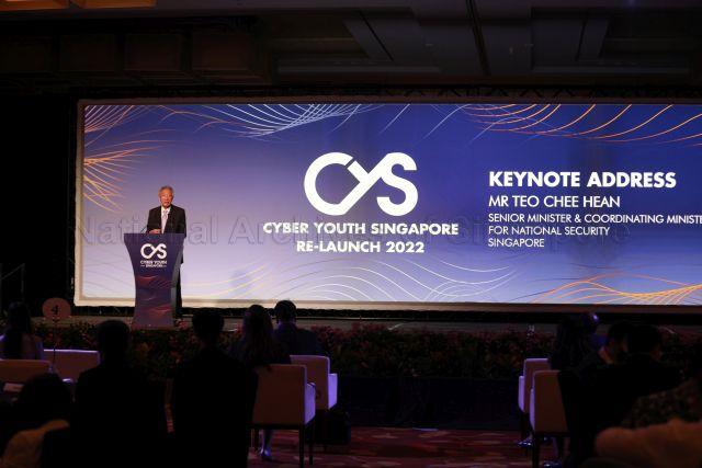 Taken at: Re-Launch of Cyber Youth Singapore (CYS) 2022