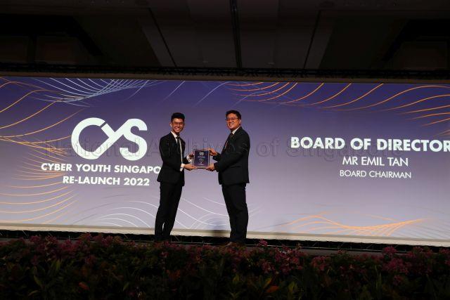 Taken at: Re-Launch of Cyber Youth Singapore (CYS) 2022
