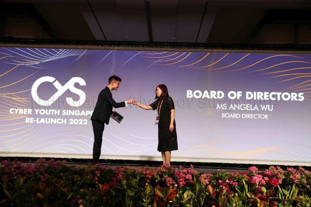 Taken at: Re-Launch of Cyber Youth Singapore (CYS) 2022