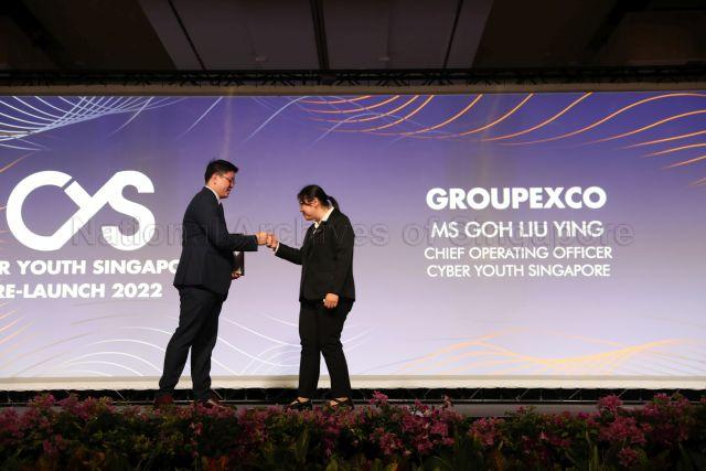 Taken at: Re-Launch of Cyber Youth Singapore (CYS) 2022