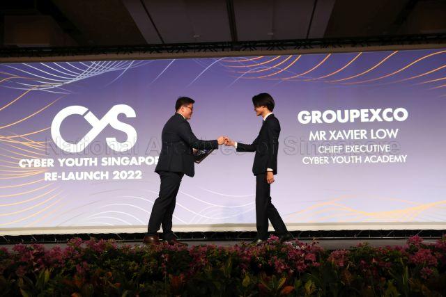 Taken at: Re-Launch of Cyber Youth Singapore (CYS) 2022