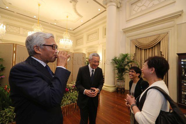 Taken at: Swearing-in ceremony of members of the Council of