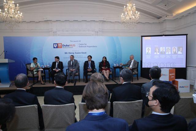 Taken at: Launch of the Duke-NUS Centre for Outbreak