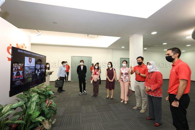 Taken at: President Halimah Yacob’s visit to National Day