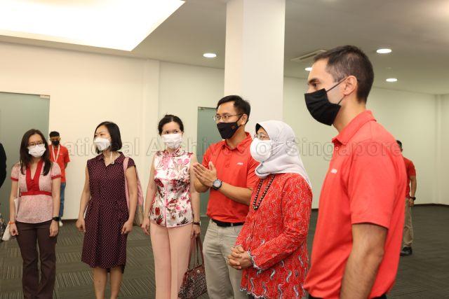 Taken at: President Halimah Yacob’s visit to National Day