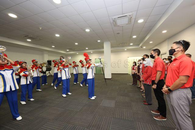 Taken at: President Halimah Yacob’s visit to National Day