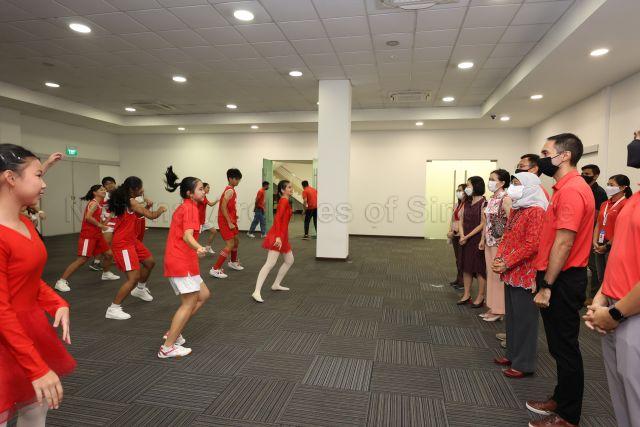 Taken at: President Halimah Yacob’s visit to National Day