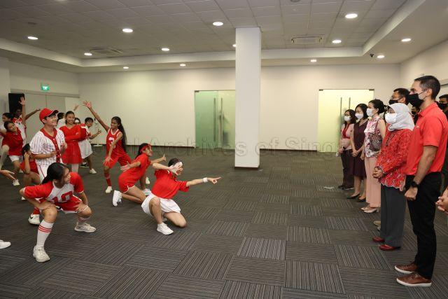Taken at: President Halimah Yacob’s visit to National Day