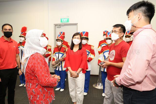 Taken at: President Halimah Yacob’s visit to National Day