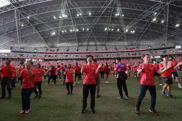 Taken at: GetActive! Singapore 2022 “Be Stronger, Workout