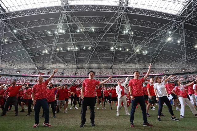 Taken at: GetActive! Singapore 2022 “Be Stronger, Workout
