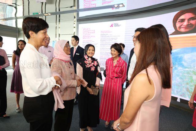 Taken at: Official Opening of National Breast Cancer