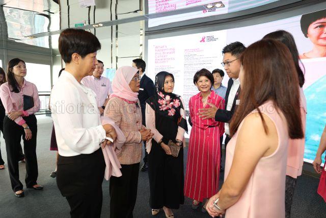 Taken at: Official Opening of National Breast Cancer