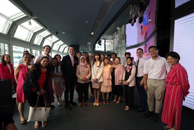 Taken at: Official Opening of National Breast Cancer