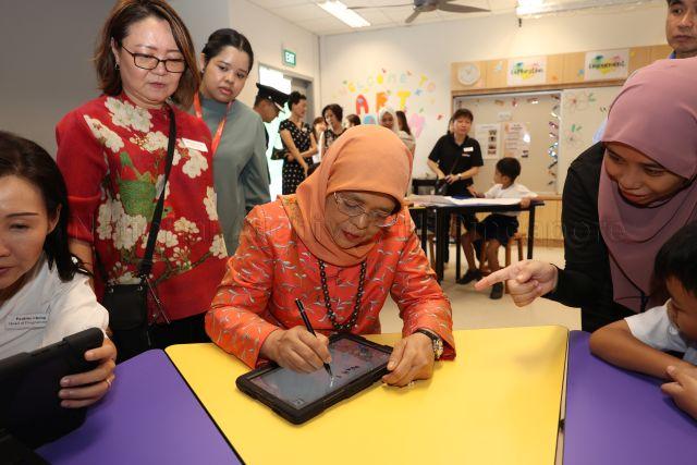 Taken at: Official opening of Asian Women's Welfare