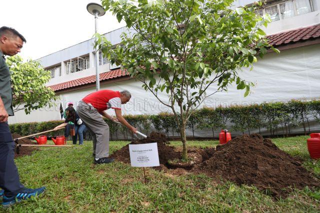 Taken at: Ang Mo Kio Town Council's Tree Planting Day 2022