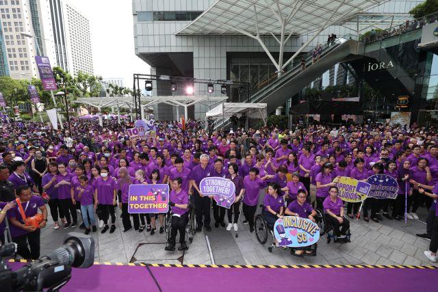 Taken at: The Purple Parade 10th Anniversary 2022 at Suntec