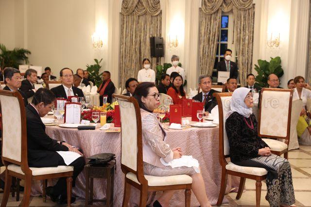 Taken at: State Banquet hosted by President Halimah for