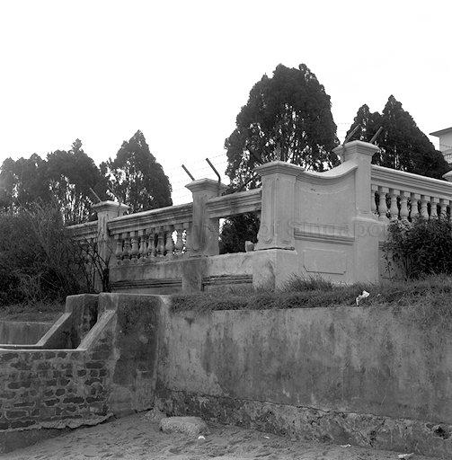 BOMB EXPLOSION AT THE END OF NALLUR ROAD, WHICH TORE OPEN