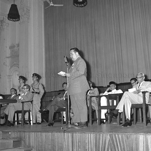 DONALD STEPHENS SPEAKING AT THE COMMONWEALTH PARLIAMENTARY