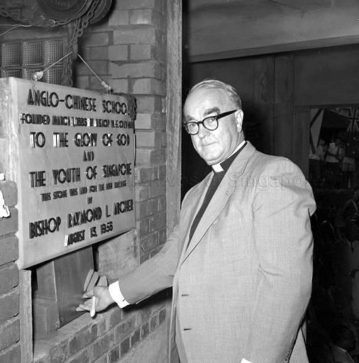 BISHOP RAYMOND L ARCHER, RETIRING HEAD OF THE METHODIST