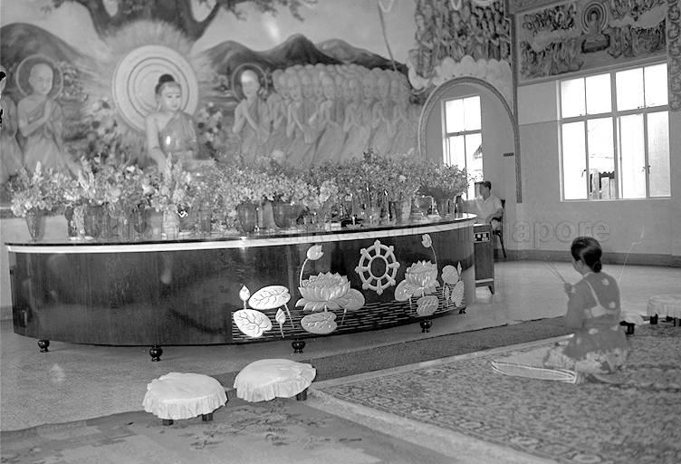 THE SINGAPORE BUDDHIST ASSOCIATION AT JALAN EUNOS.