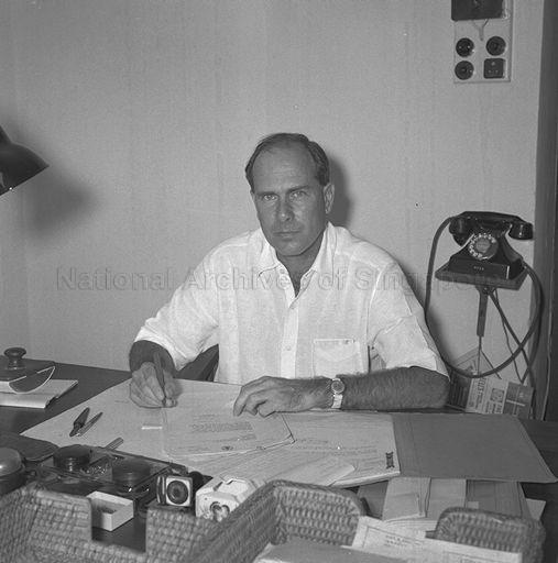 HUMPHREY MORRISON BURKILL, DIRECTOR OF THE BOTANIC GARDENS.