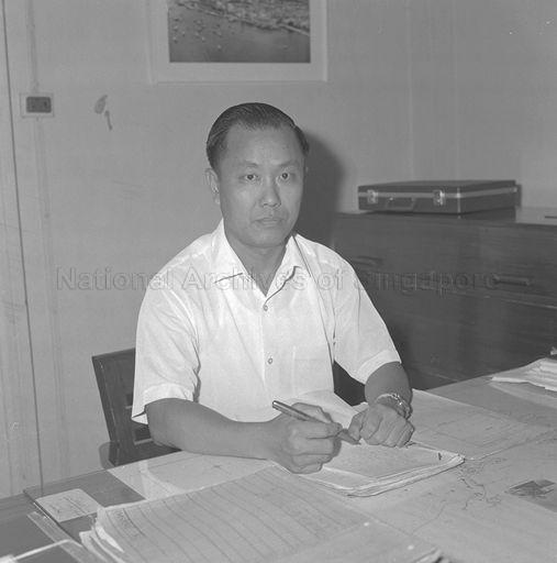 CONTROLLER OF IMMIGRATION DEPARTMENT TAN BOON SENG AT HIS