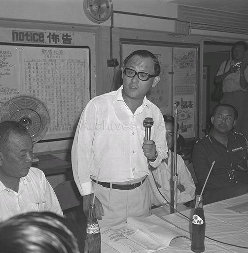 MINISTER FOR HOME AFFAIRS DR WONG LIN KEN SPEAKING ON 'CRIME