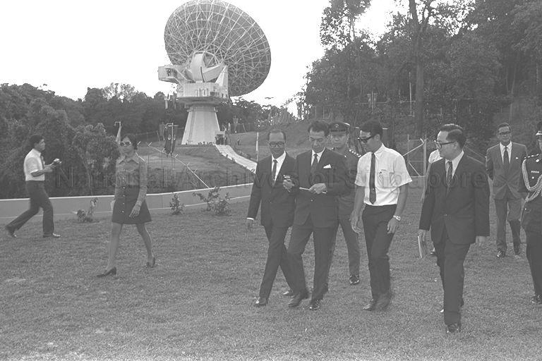 PRESIDENT BENJAMIN SHEARES OFFICIALLY OPENS THE $10 MILLION