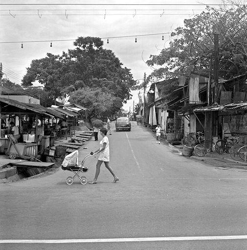 View of Chong Pang Road taken from Sembawang Road.