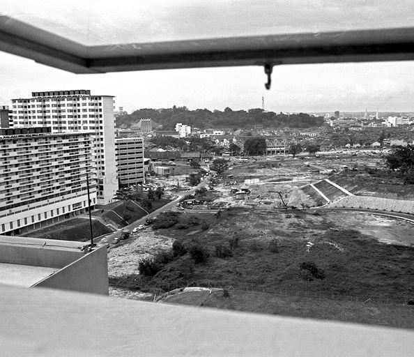 Buildings along Chin Swee Road, including (from left to