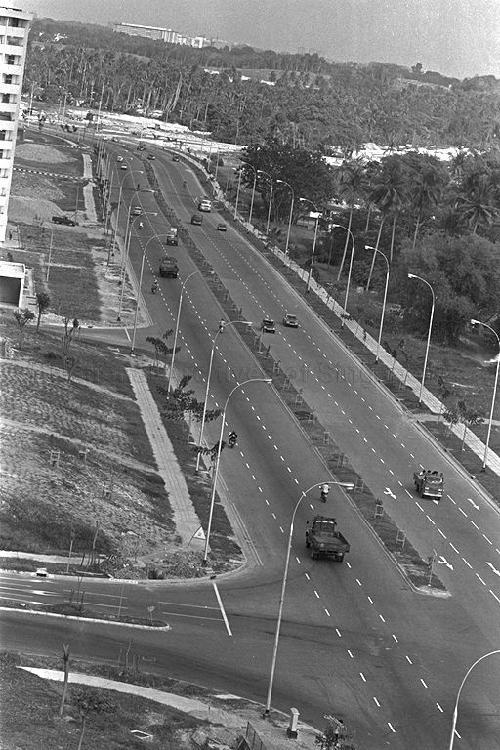 NEWLY OPENED ROAD ALONG ANG MO KIO, AVENUE 1