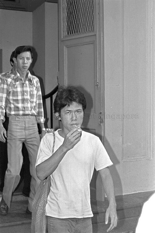 TAN WAH PIOW TRIAL. A DEPORTED STUDENT, CHOO FOO YOONG OF