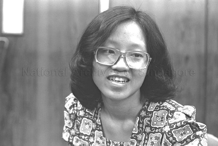 FOR THE THIRD YEAR RUNNING, MISS SEAH GEOK LENG, 21, FROM