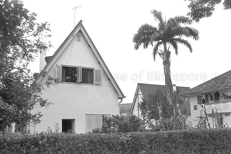 THE 'DUTCH-CORNER' HOMES IN DORSET ROAD, BUILT BY THE FORMER
