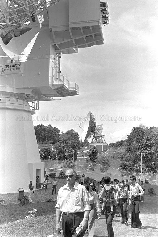 OPEN HOUSE AT SENTOSA SATELLITE EARTH STATION