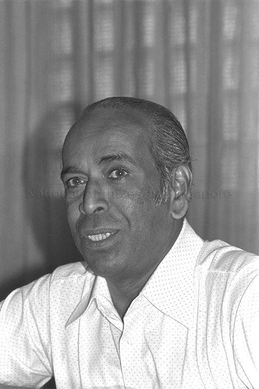 MINISTER FOR FOREIGN AFFAIRS S RAJARATNAM AT A PRESS