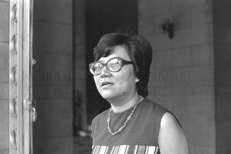MISS PANG CHENG LIAN, LOCAL CORRESPONDENT FOR NEWSWEEK WAS