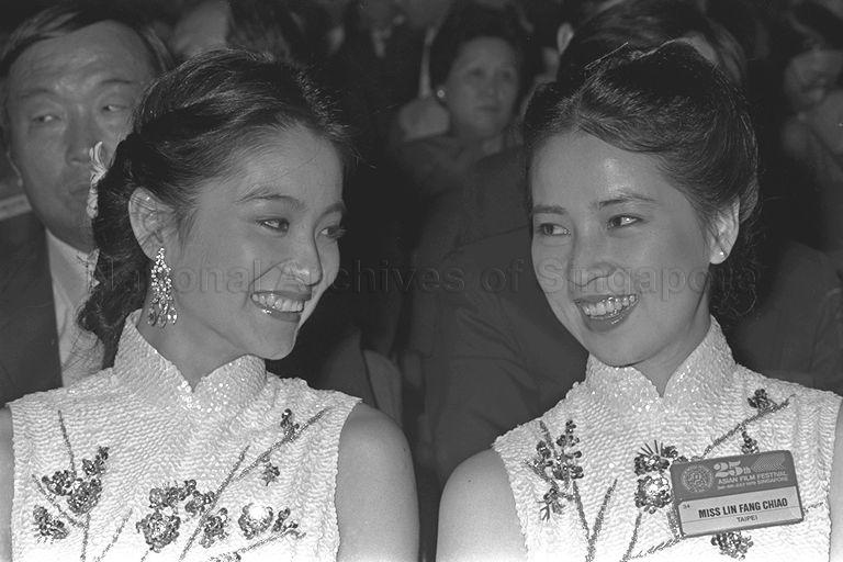 LIN CHIN HSIA (LEFT) AND LIN FENG CHIAO (RIGHT), ACTRESSES