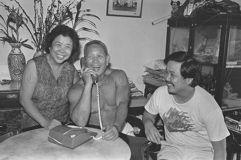 INTERVIEW WITH ANG TECK BEE AND MADAM LILY HO, PARENTS OF