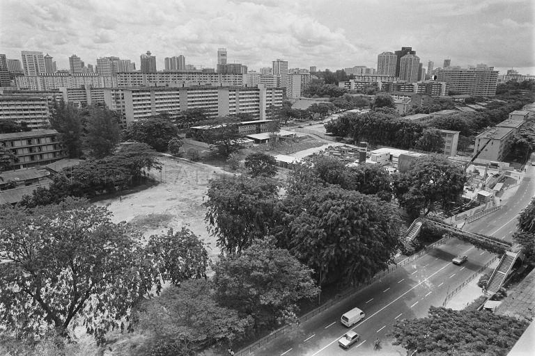 PROPOSED SITE FOR TIONG BAHRU MASS RAPID TRANSIT (MRT)