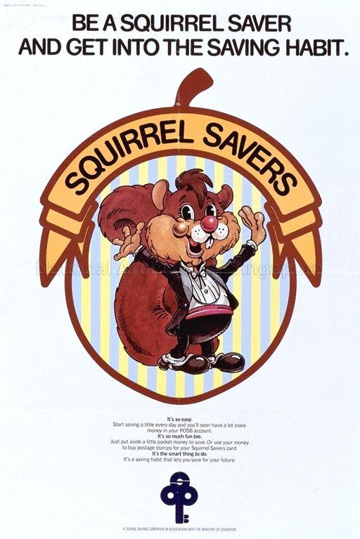 Be a squirrel saver and get into the saving habit