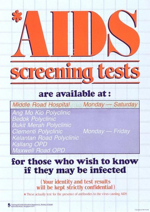 AIDS Screening Tests.