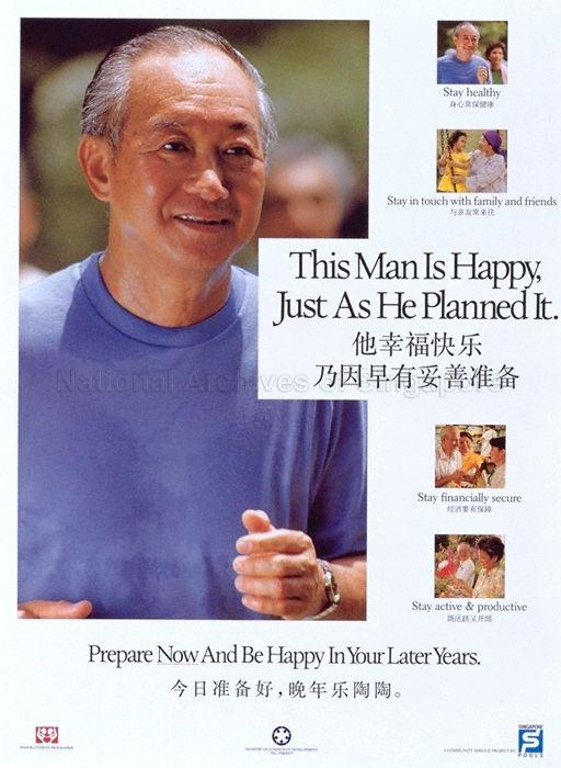 This Man Is Happy, Just As He Planned It. * Prepare Now And