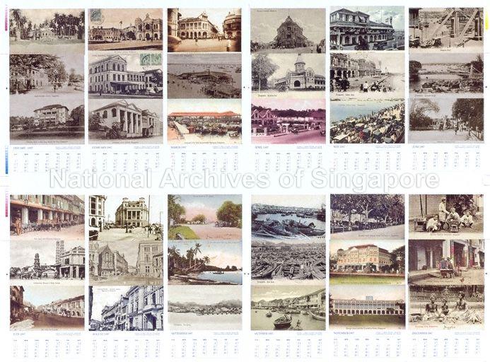 1997 Calendar And Postcards.
