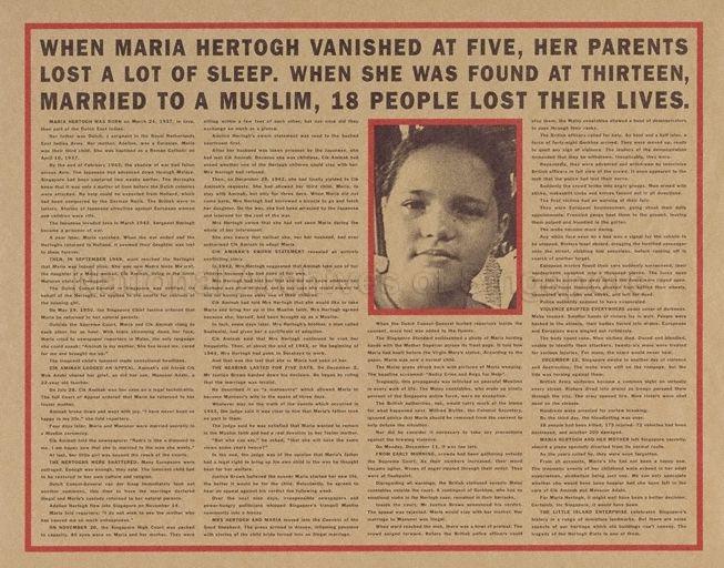 When Maria Hertogh vanished at five, her parents lost a lot