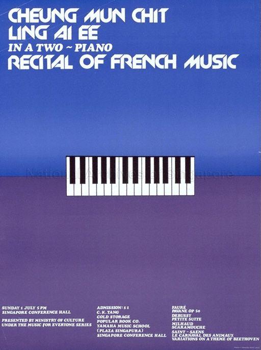 Cheong Mun Chit * Ling Ai Ee In A Two-Piano Recital Of