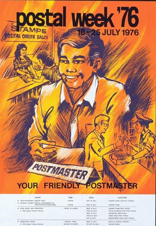 Postal Week '76 : 18 to 25 July 1976.